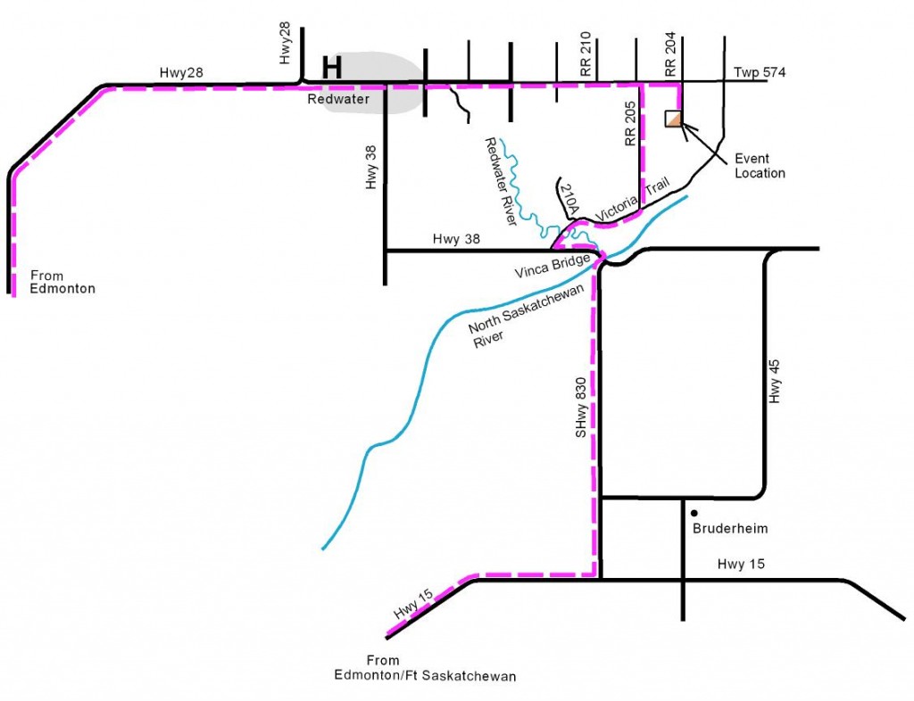 Dalmuir 4 Location – Edmonton Overlanders Orienteering Club